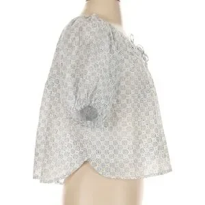 Emerson Fry | Tops | Emerson Fry India Collection White Block Print ...